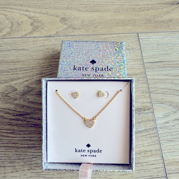kate spade | Jewelry | Nwt Kate Spade Necklace And Earring Set | Poshmark